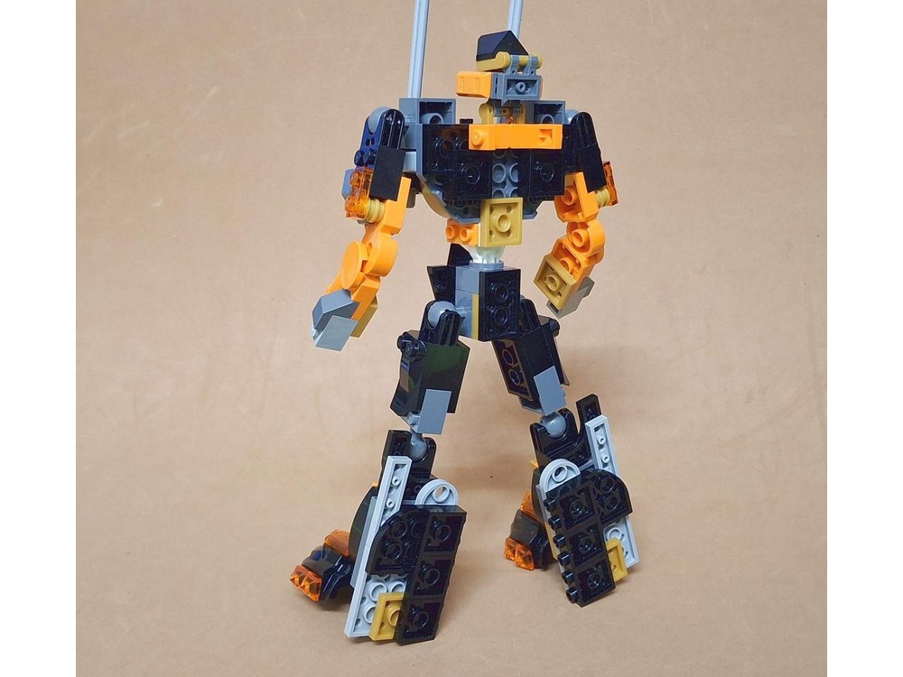 LEGO MOC Transformer Tank using Ninjago 71806 : Cole's Elemental Earth ...