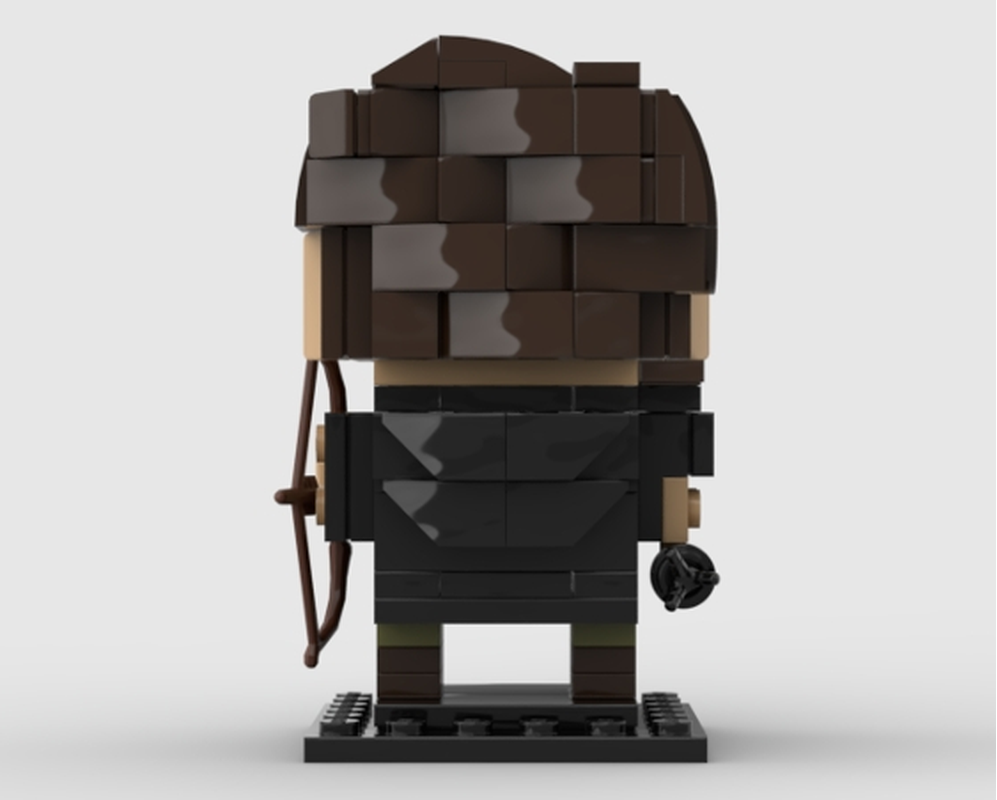 LEGO MOC The Hunger Games Brickheadz - Katniss 001 by oct0nauts ...
