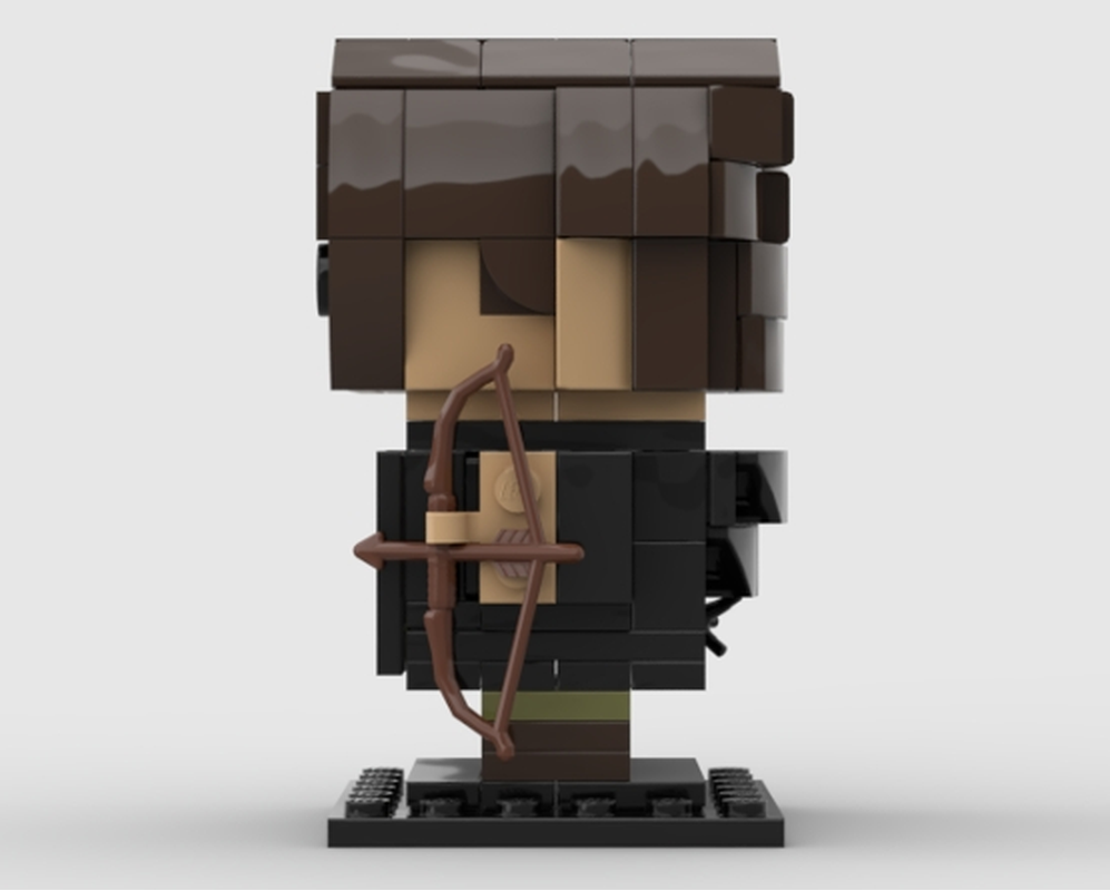 LEGO MOC The Hunger Games Brickheadz - Katniss 001 by oct0nauts ...