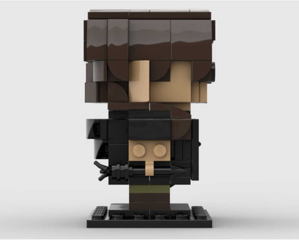 LEGO MOC The Hunger Games Brickheadz - Katniss 001 by oct0nauts ...