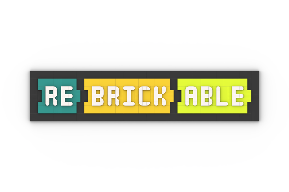 LEGO MOC Rebrickable Logo by Dreadnought Designs | Rebrickable - Build ...