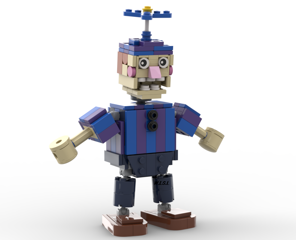 LEGO MOC Fnaf 2 JJ by BrickWisl2006 | Rebrickable - Build with LEGO