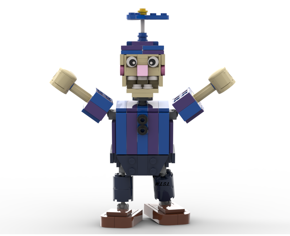 LEGO MOC Fnaf 2 JJ by BrickWisl2006 | Rebrickable - Build with LEGO