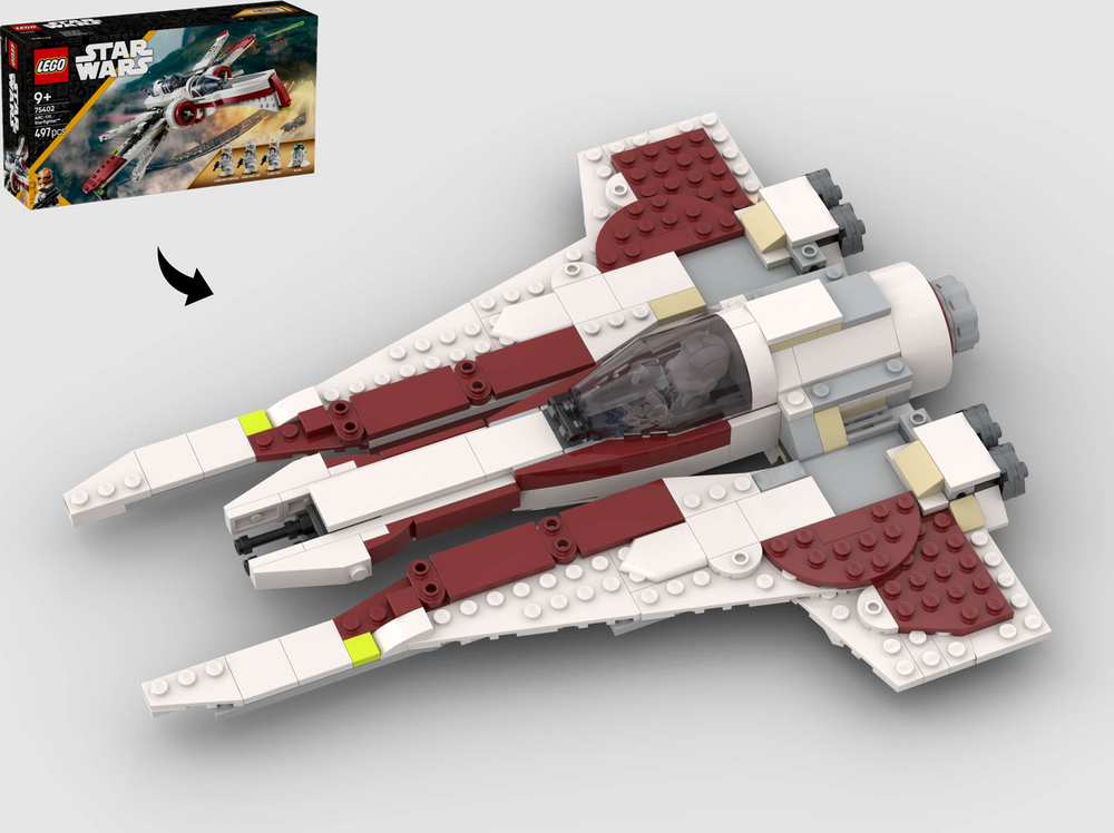 LEGO MOC Mandalorian Kom'rk Class Gauntlet Starfighter - Alternate ...