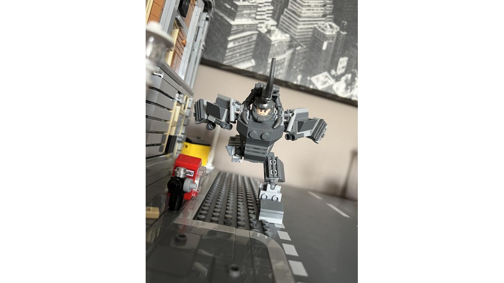 LEGO MOC-214283 Rhino - Buildable Figure Mini-fig Scale - Spider-Man ...