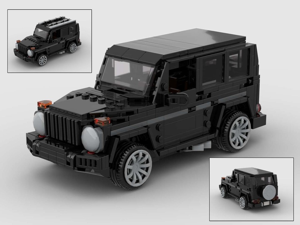 LEGO MOC Mercedes G63 (G-Wagon) by mDaro | Rebrickable - Build with LEGO