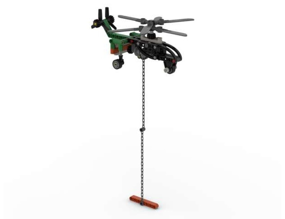 LEGO MOC-214289 412402 double helicopter by TwórcaKlocków | Rebrickable ...