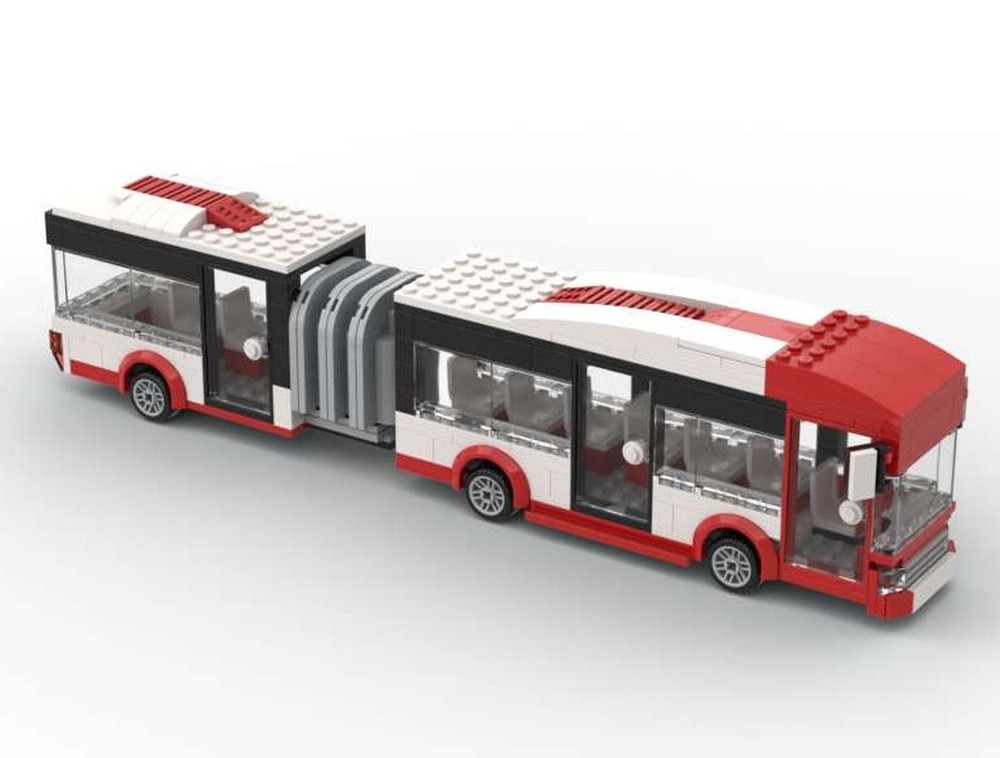 LEGO MOC-214291 Winterthur Bus by fjost | Rebrickable - Build with LEGO