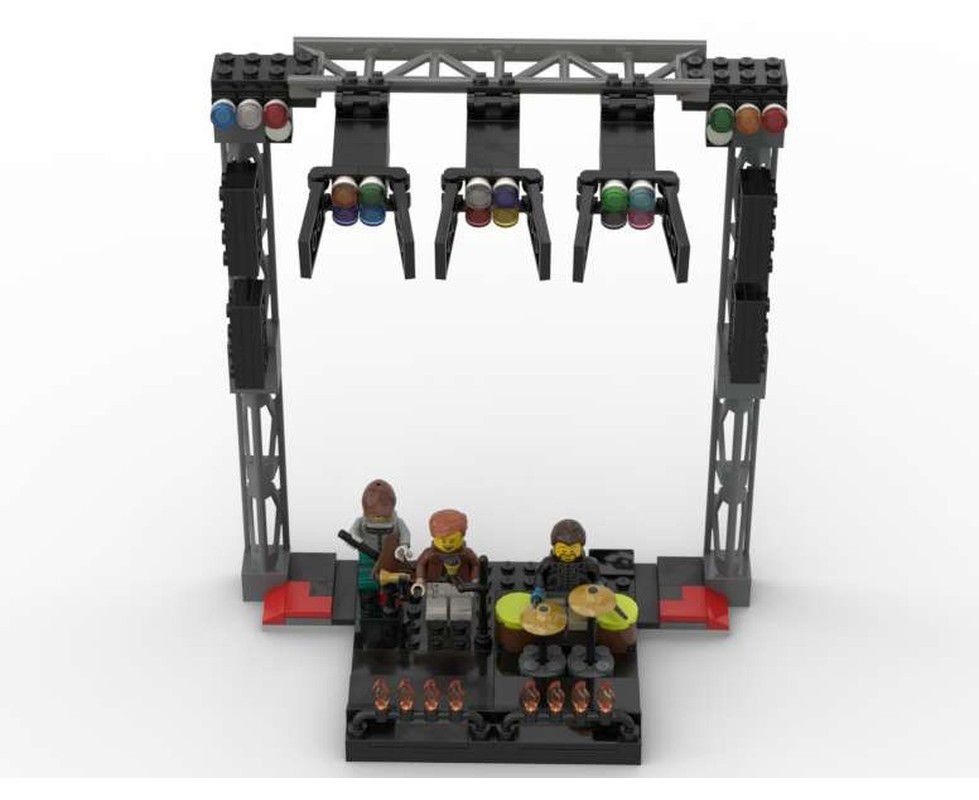 LEGO MOC-214292 Concert with artifical fires by oskar1123 | Rebrickable ...