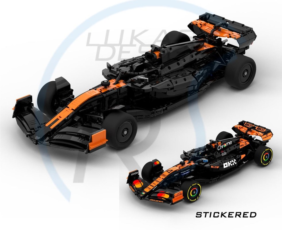 LEGO MOC McLaren F1 MCL39 1:8 Scale by Lukas2020 | Rebrickable - Build ...
