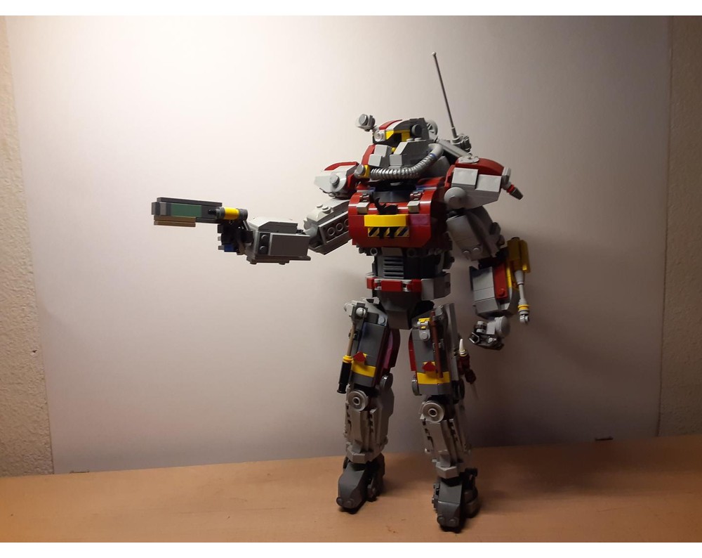 LEGO MOC Power Armor Backpack And Weapons by Mojave-Ghoul | Rebrickable ...