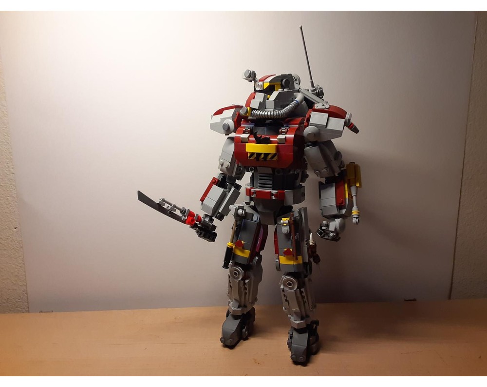 LEGO MOC Power Armor Backpack And Weapons by Mojave-Ghoul | Rebrickable ...