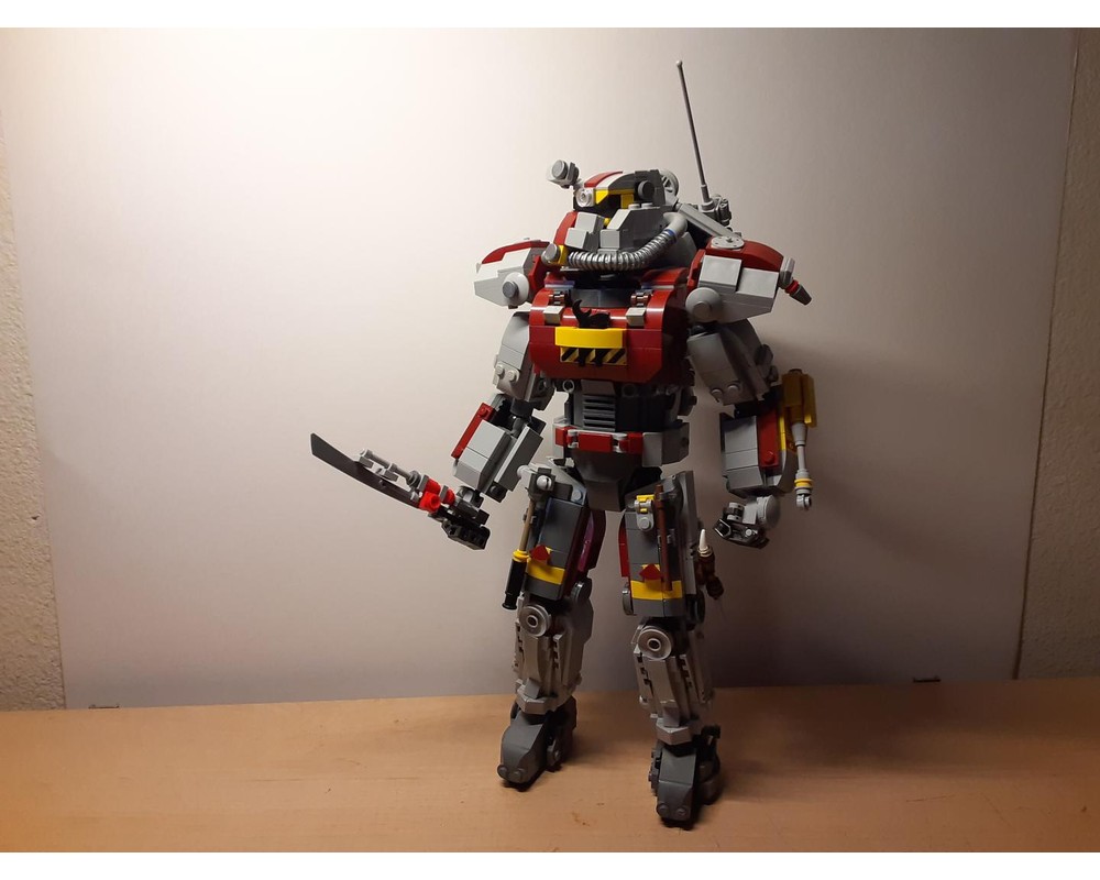 LEGO MOC Power Armor Backpack And Weapons by Mojave-Ghoul | Rebrickable ...