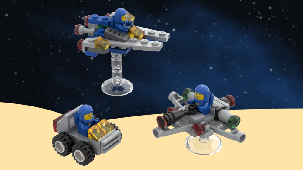 LEGO MOC Classic Micro Space (Space Baby) - Vehicles (incl. 6805) by ...
