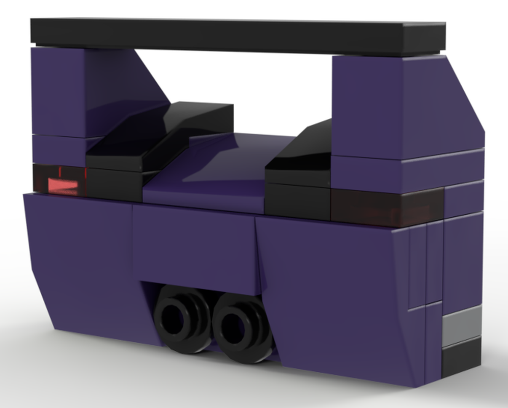 LEGO MOC 60408 purple muscle car rear bumper 2 by VincentDeJong ...
