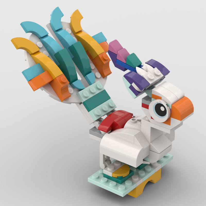LEGO MOC-214316 Perched Bird - 31140 ALT by NaMroz | Rebrickable ...