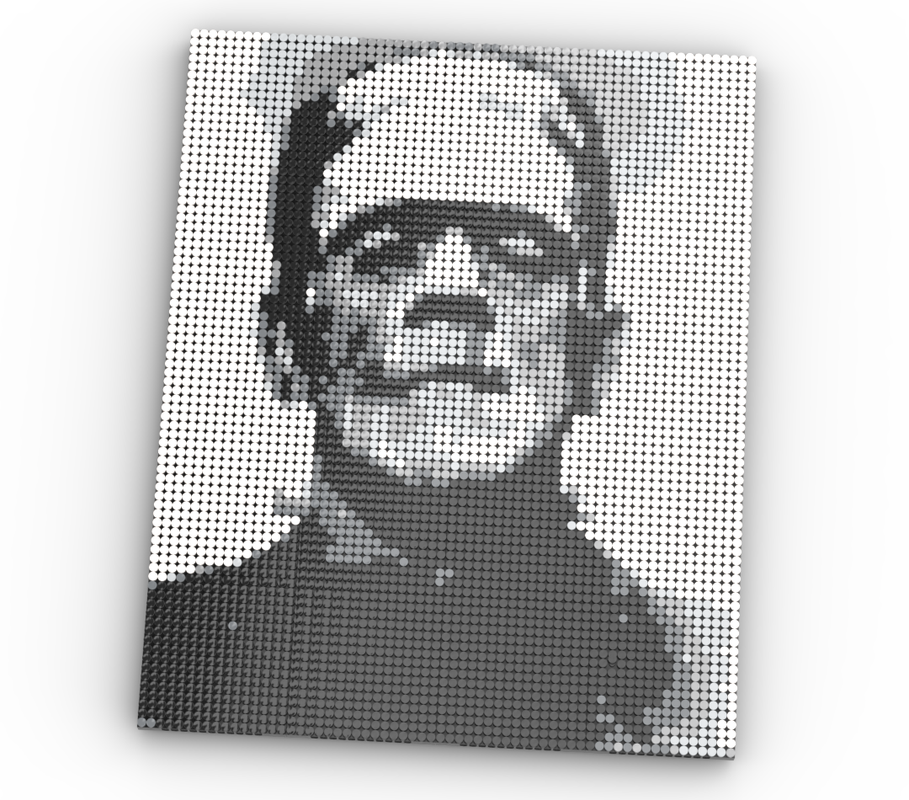 LEGO MOC Frankenstein Mosaic by ConsFavorites | Rebrickable - Build ...