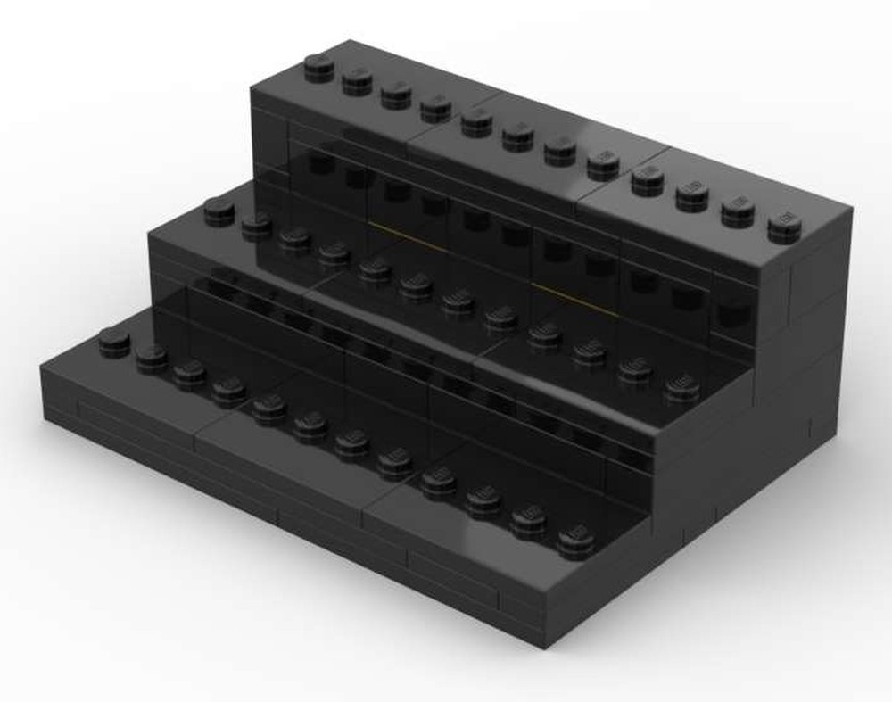 LEGO MOC Simple Minifigure Display by WeirdCubeBuildz | Rebrickable ...