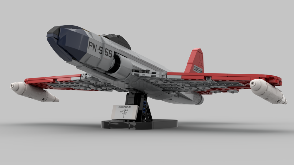 LEGO MOC-214330 1:35 Scale P-80 Shooting Star by HandSolo99 ...