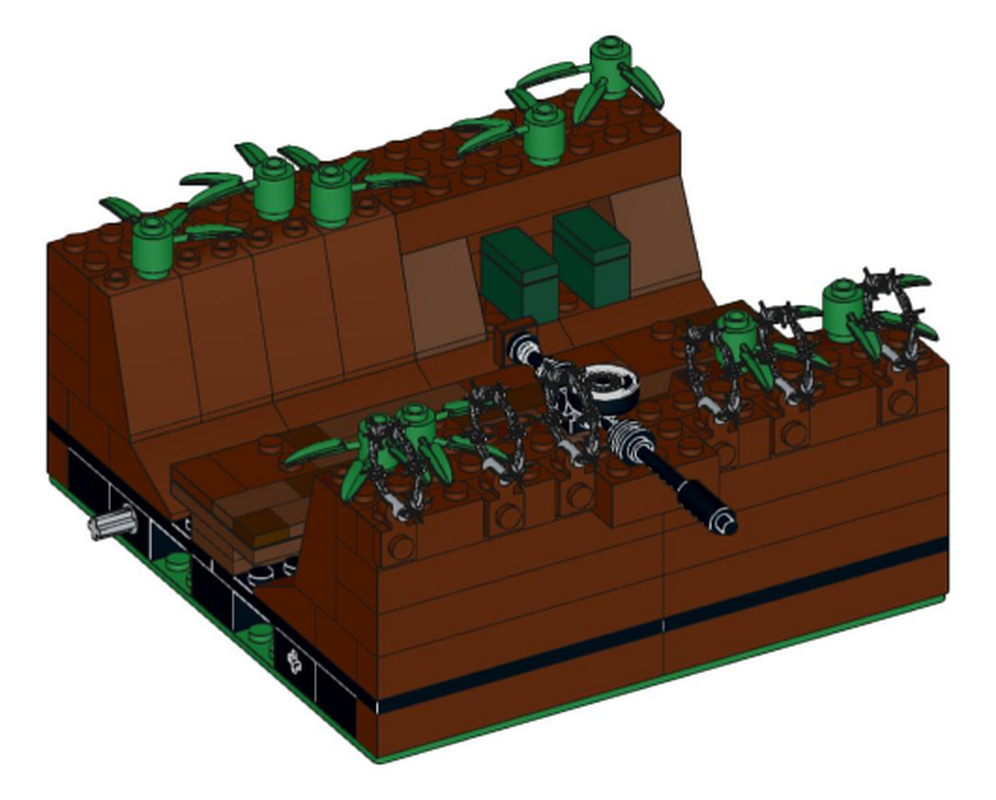 LEGO MOC-214331 WW1 Trench: Machine Gun Section by militarybricks1 ...