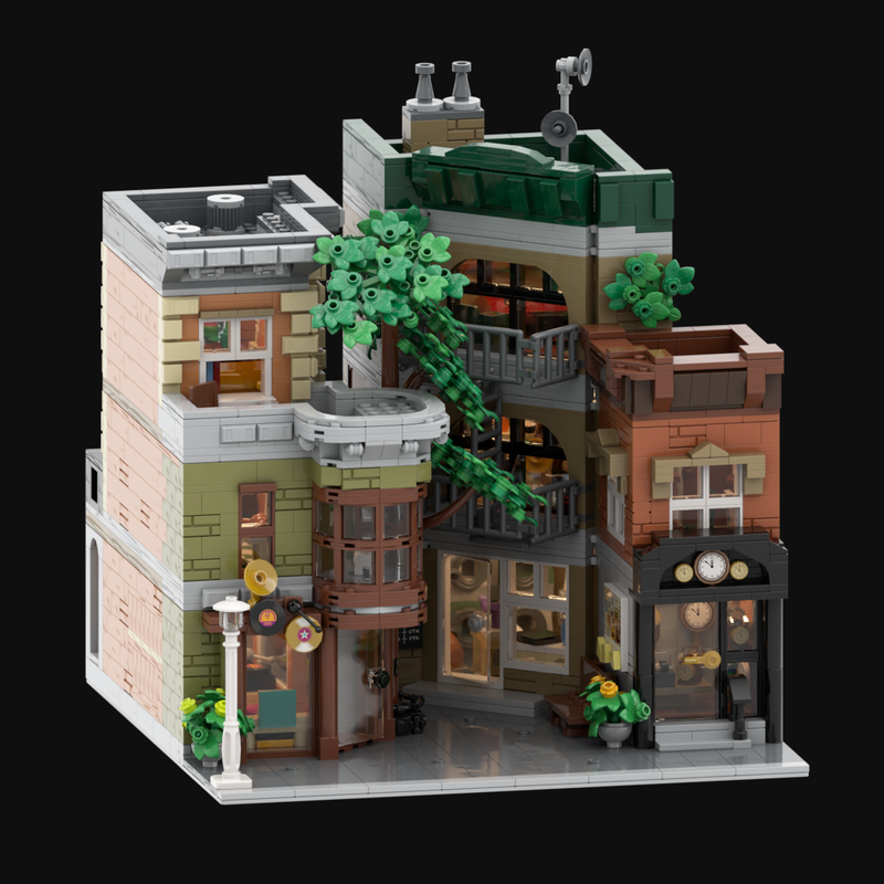 LEGO MOC-214333 City Townhouse Collection by rebelnili | Rebrickable ...