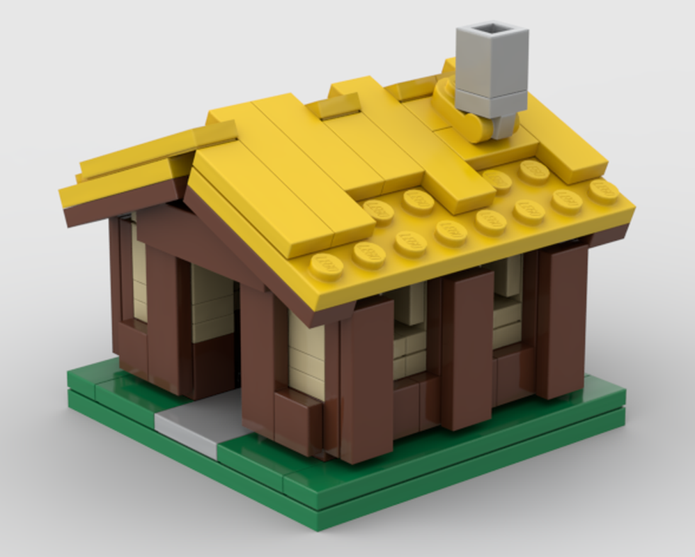 LEGO MOC Clash of Clans TH1 by Brick_by_Nic | Rebrickable - Build with LEGO