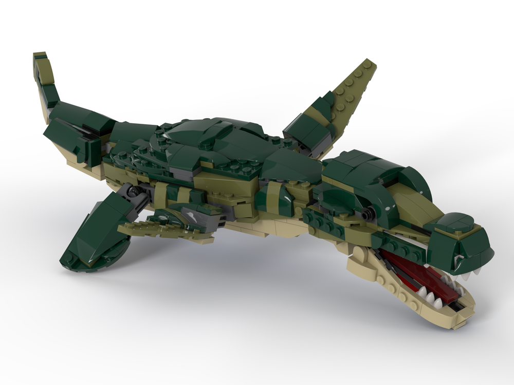 LEGO MOC-214347 Liopleurodon by infinitecrime | Rebrickable - Build ...