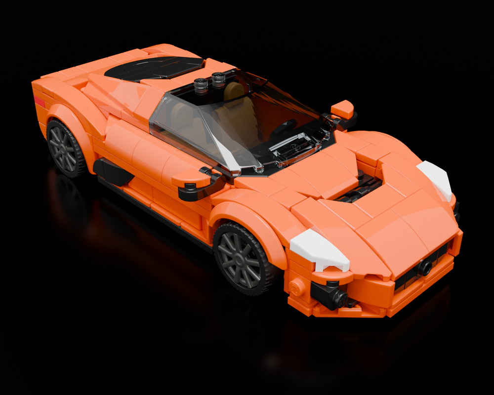 LEGO MOC Jaguar C-X75 by instanteabuilds | Rebrickable - Build with LEGO