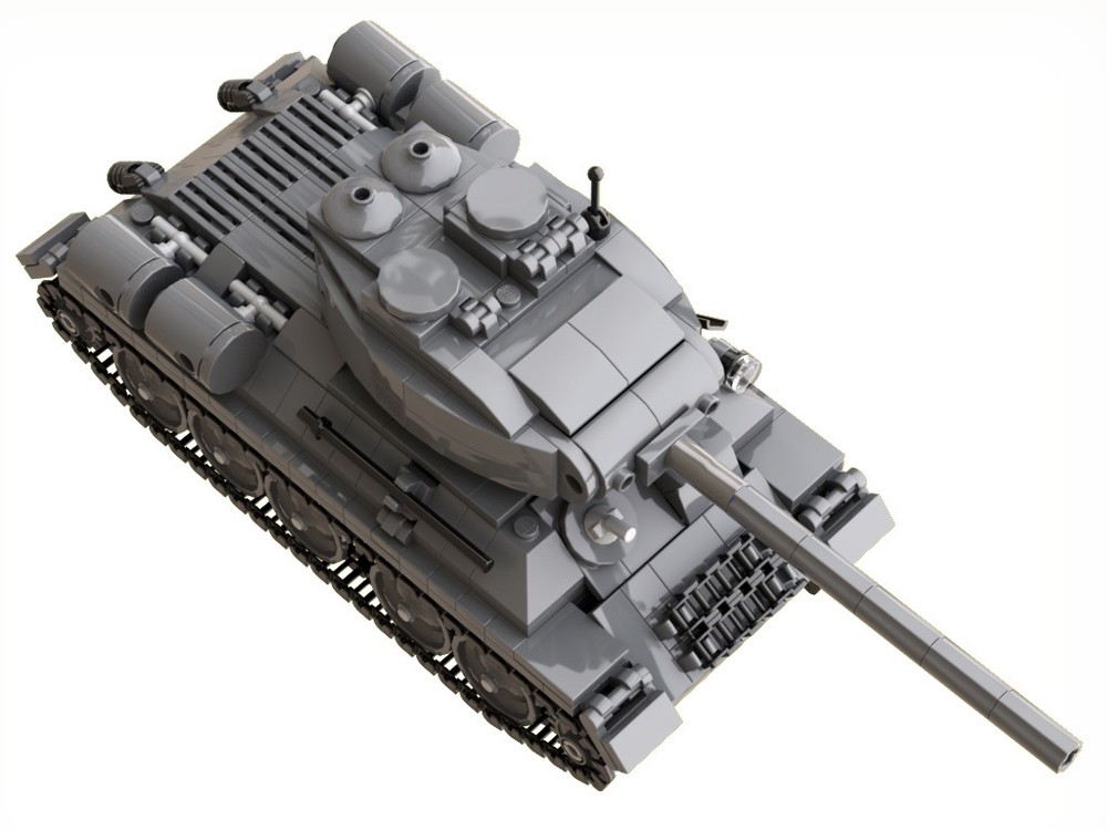LEGO MOC-214358 T-34/85 – WW2 Soviet Medium Tank by PeppePell ...