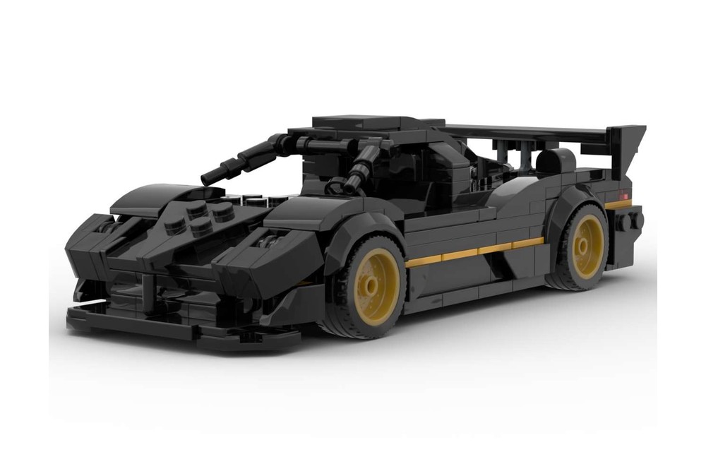 LEGO MOC Pagani Zonda R by 6th gear | Rebrickable - Build with LEGO