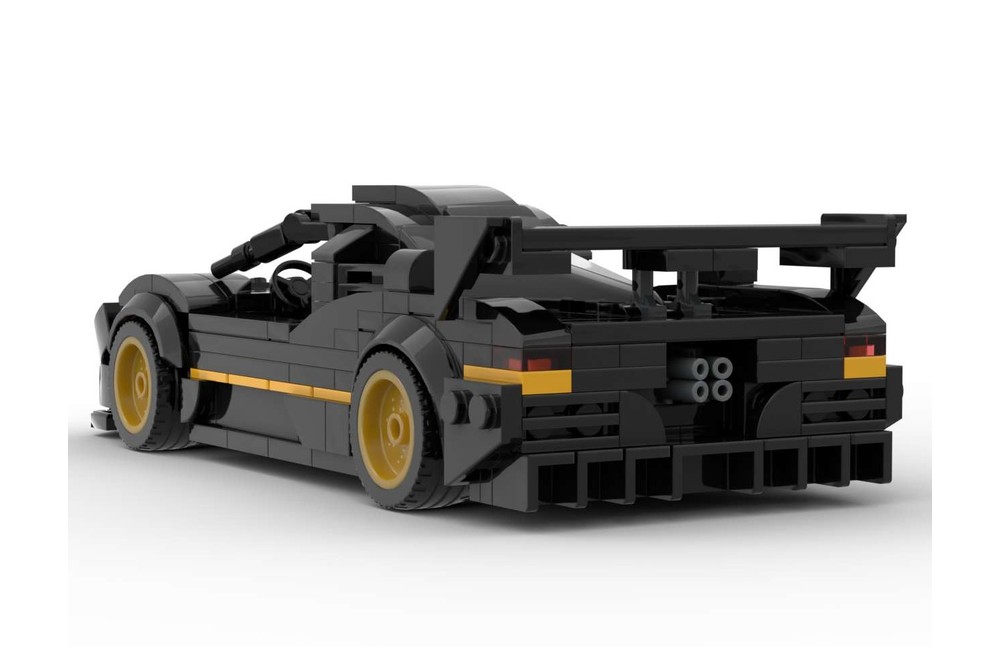 LEGO MOC Pagani Zonda R by 6th gear | Rebrickable - Build with LEGO