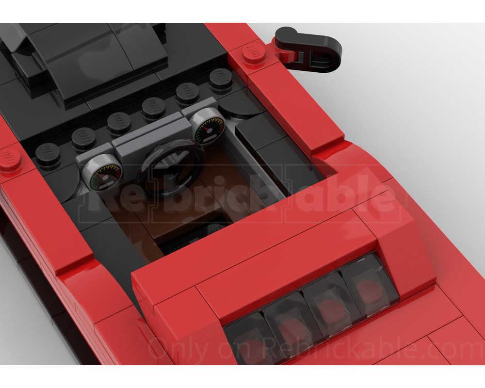 LEGO MOC lego speed champion Dodge challenger demon 8 stud by ...