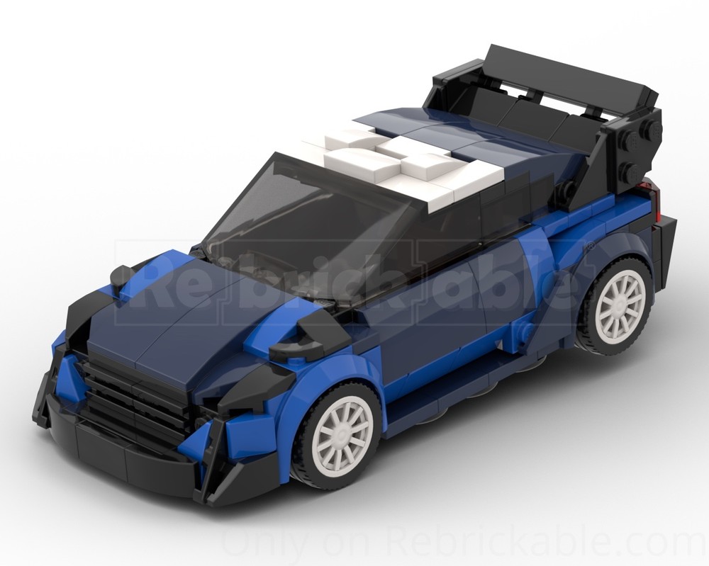 LEGO MOC lego speed champion Ford fiesta wrx 8 stud by ...