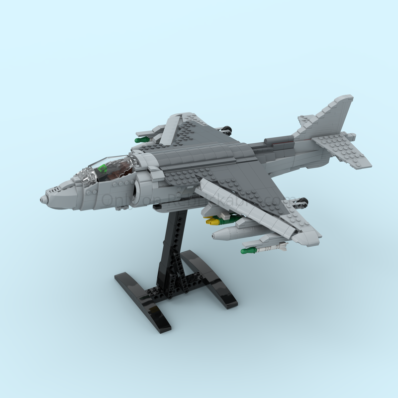 LEGO MOC AV-8B Harrier II by BespokeLegoDesigns | Rebrickable - Build ...
