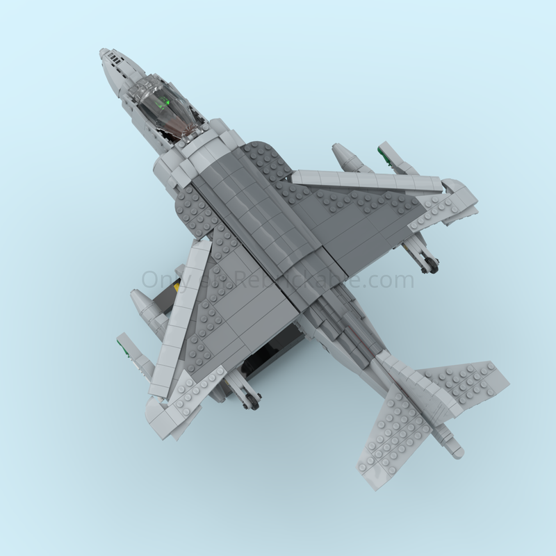 LEGO MOC AV-8B Harrier II by BespokeLegoDesigns | Rebrickable - Build ...