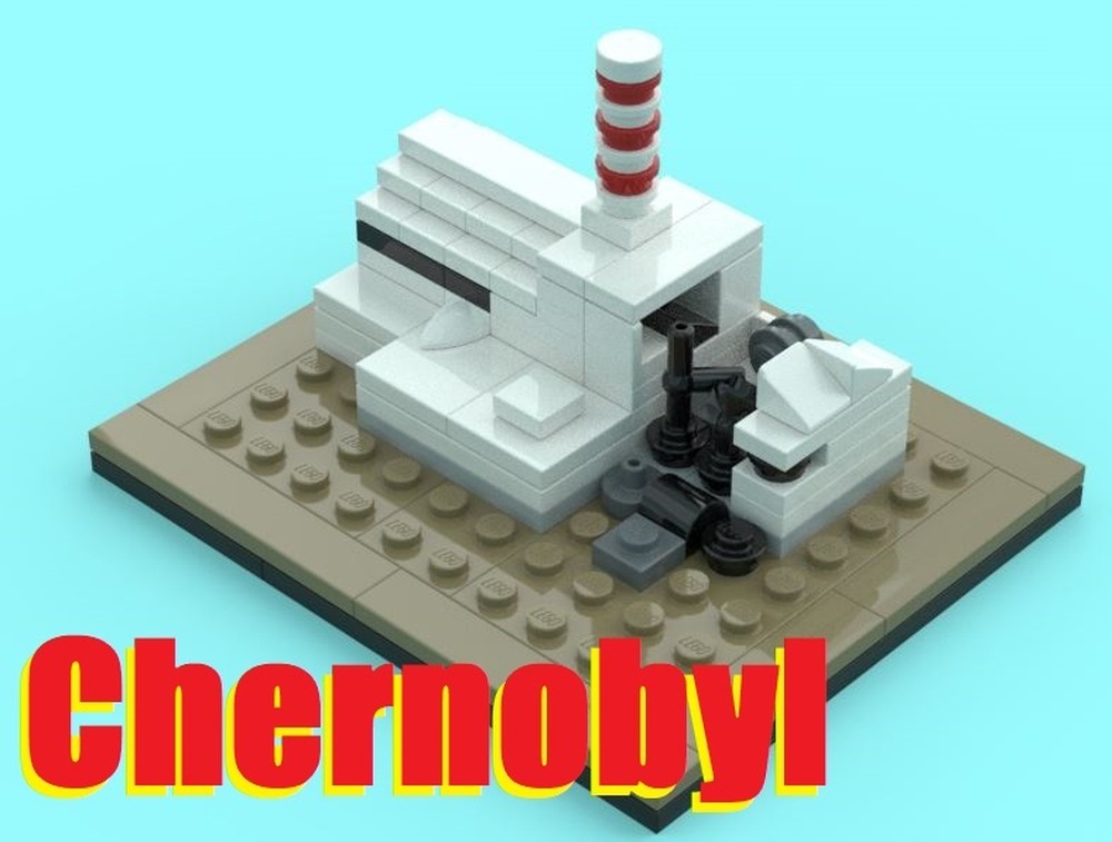 LEGO MOC Micro Chernobyl reactor #4 by medleyj | Rebrickable - Build ...