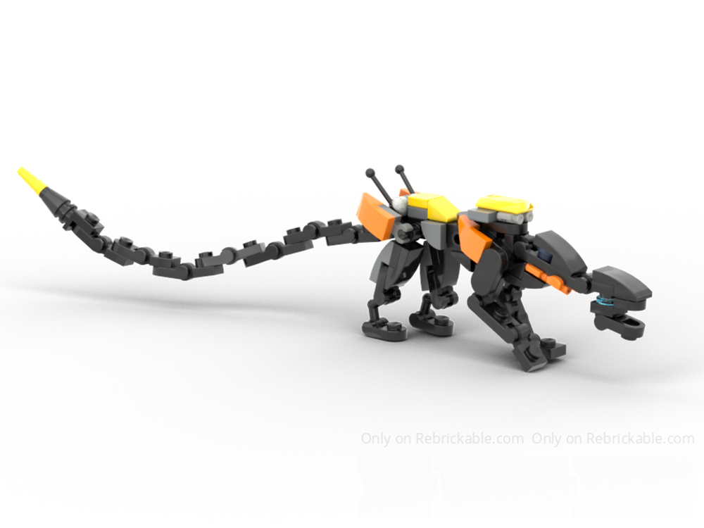 LEGO MOC Stalker (from Horizon) by Pablow030 | Rebrickable - Build with ...