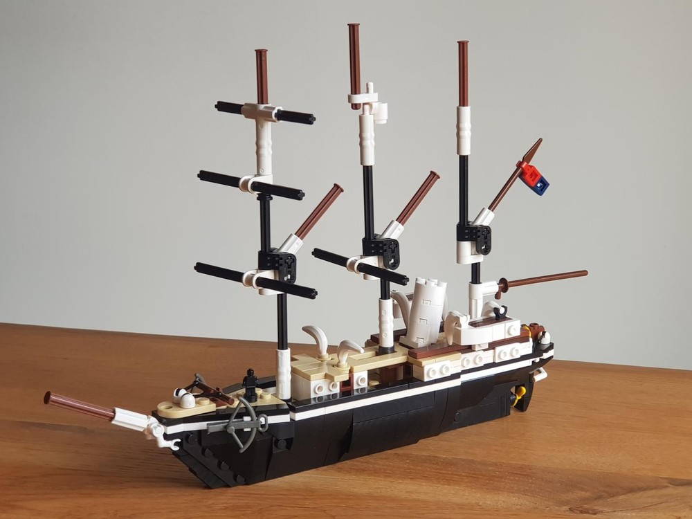 LEGO MOC Miniature Endurance ship by n8walker | Rebrickable - Build ...