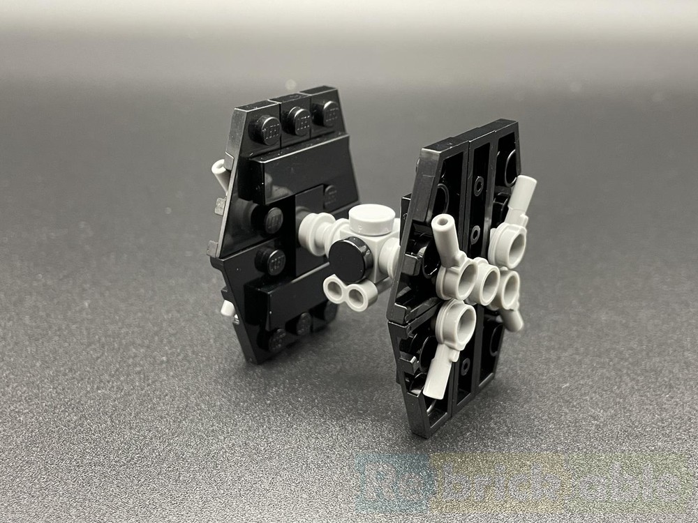 LEGO MOC TIE fighter 1:200 scale by LKBuilds | Rebrickable - Build with ...