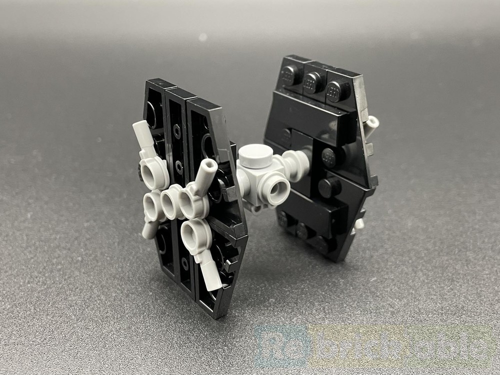Lego Moc Tie Fighter 1200 Scale By Lkbuilds Rebrickable Build With