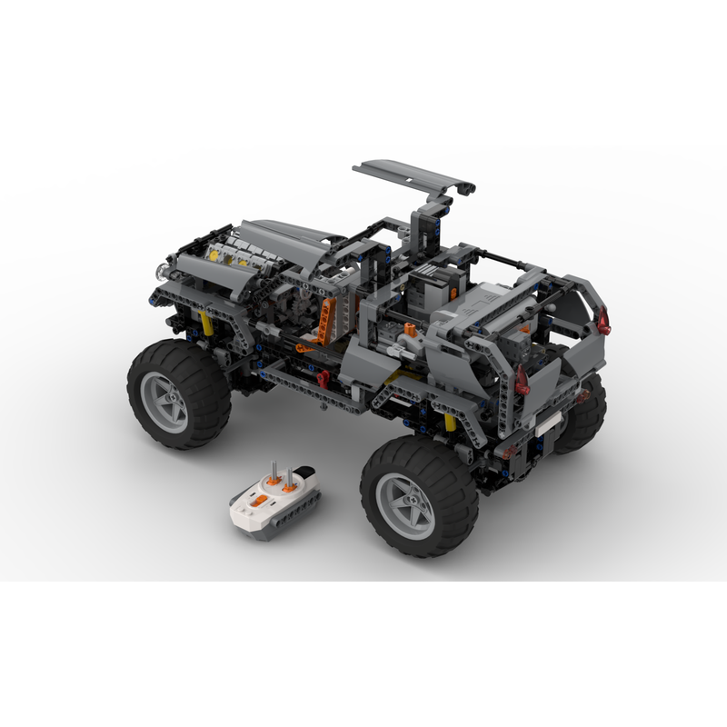 LEGO MOC 8297 - Remote Controlled Off Roader by ts-manuel | Rebrickable ...