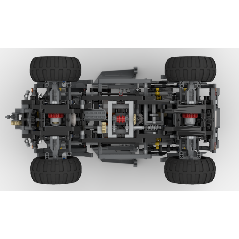 LEGO MOC 8297 - Remote Controlled Off Roader by ts-manuel | Rebrickable ...
