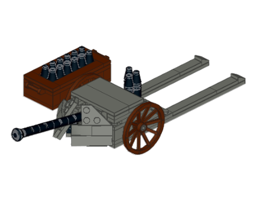 LEGO MOC German Howitzer by militarybricks1 | Rebrickable - Build with LEGO