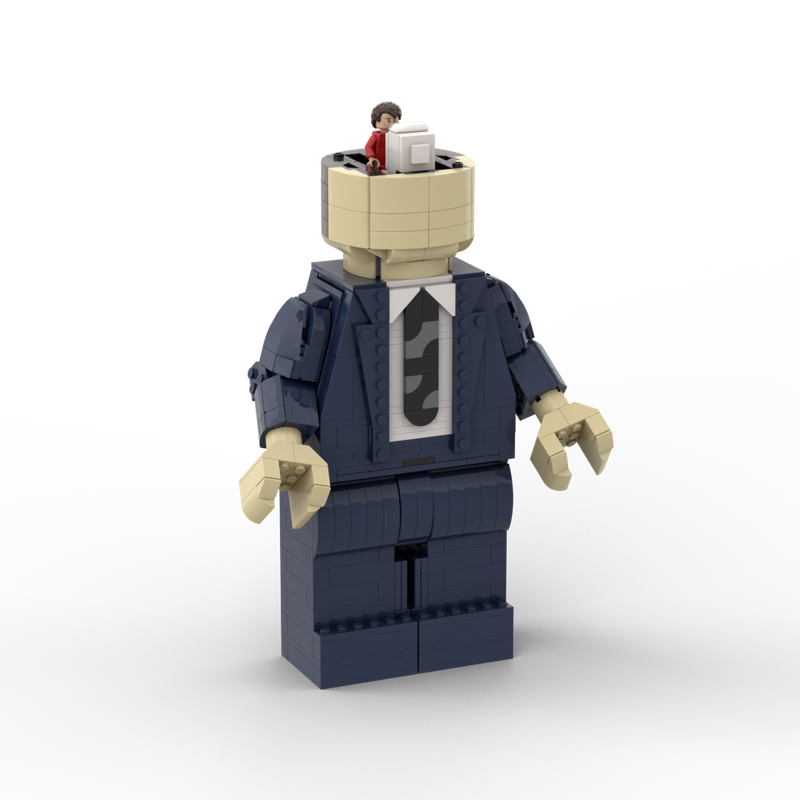 LEGO MOC-214448 Mark S. - Up-Scaled LEGO Minifigure by LameGrease ...