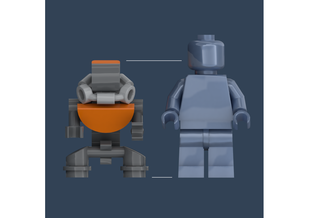 LEGO MOC Grunt Unggoy (Minor) - Halo Game by m_fan_8 | Rebrickable ...