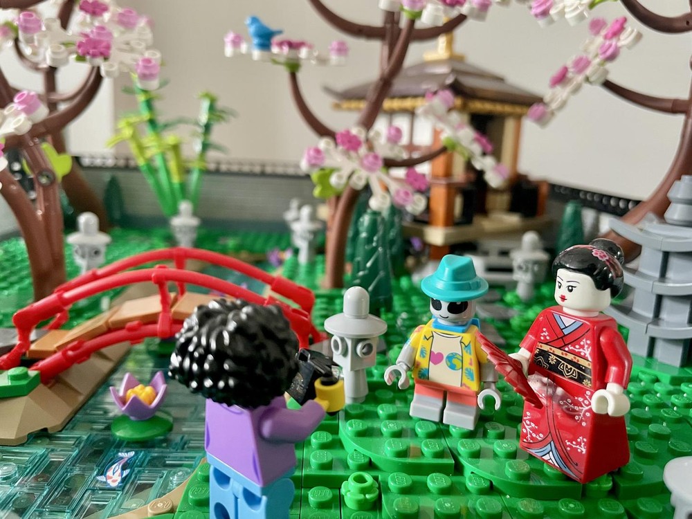 LEGO MOC-214460 Cherry Blossom Park by Momoplayslego | Rebrickable ...
