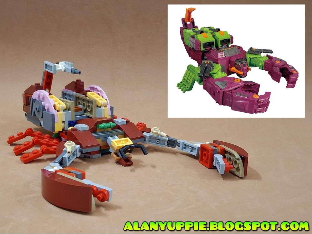 LEGO MOC Transformer Scorponok / Scorpion using LEGO Creator 31130 ...