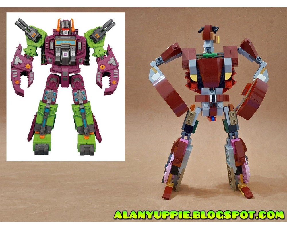 LEGO MOC Transformer Scorponok / Scorpion using LEGO Creator 31130 ...