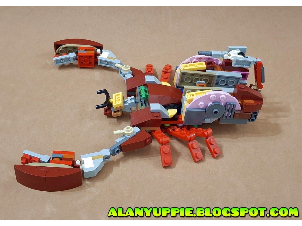 LEGO MOC Transformer Scorponok / Scorpion using LEGO Creator 31130 ...