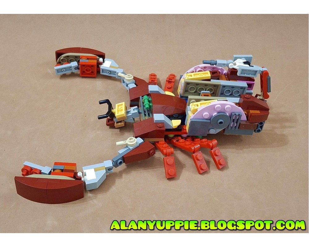 LEGO MOC Transformer Scorponok / Scorpion using LEGO Creator 31130 ...